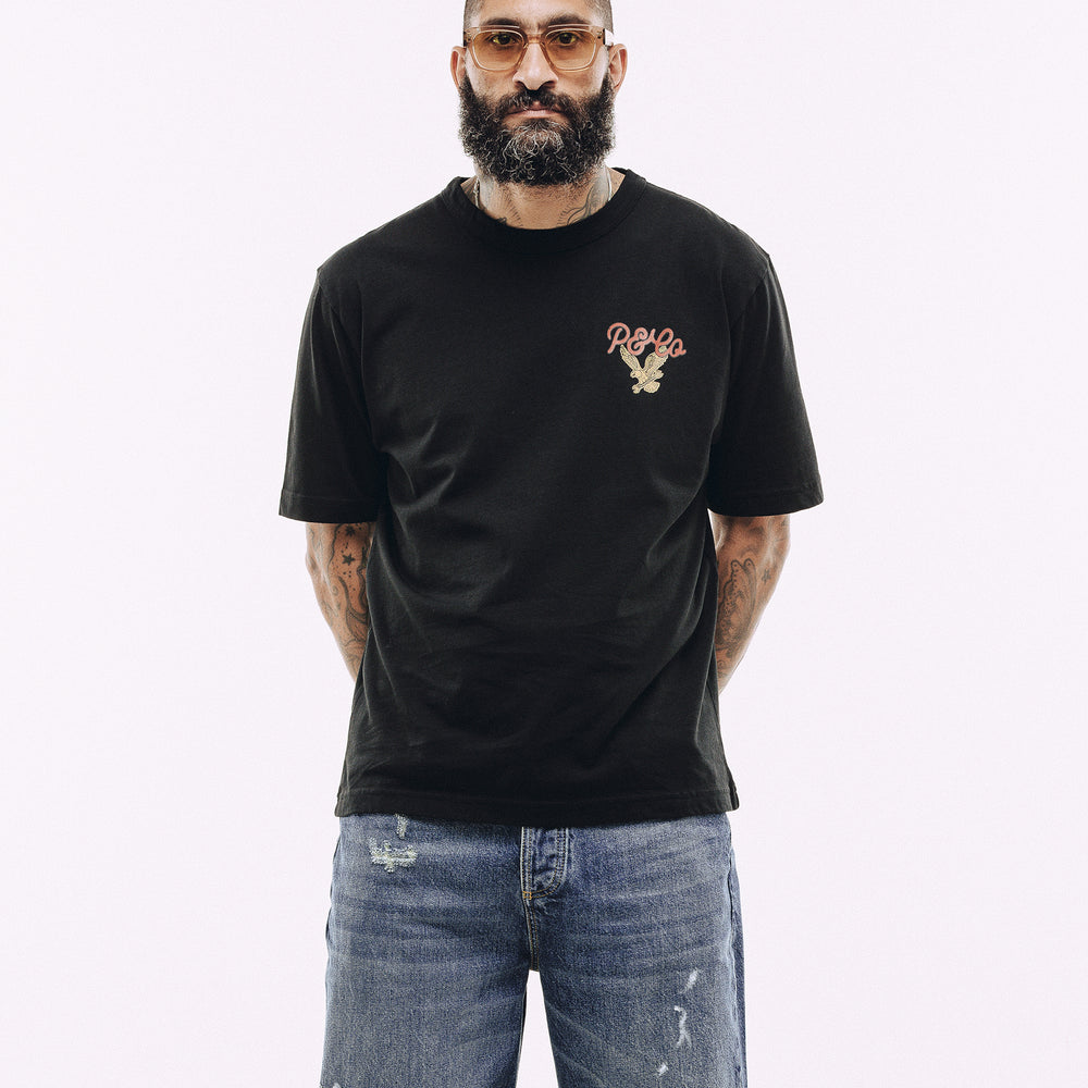 Washed Black Death Valley Auto Shop T-Shirt | Men's T-Shirts & P&Co - A ...