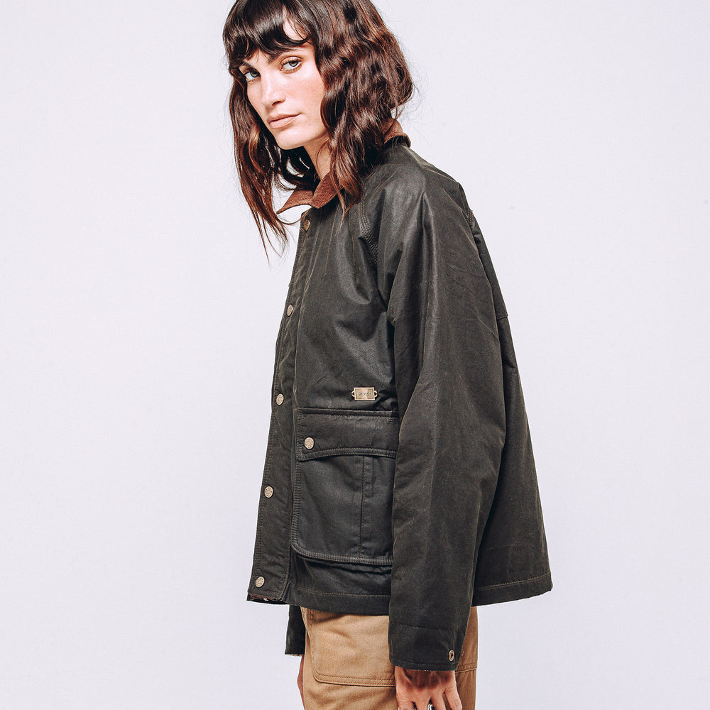 Roamer Wax Jacket | Women's Outerwear & P&Co - A Mindset For Purposeful ...