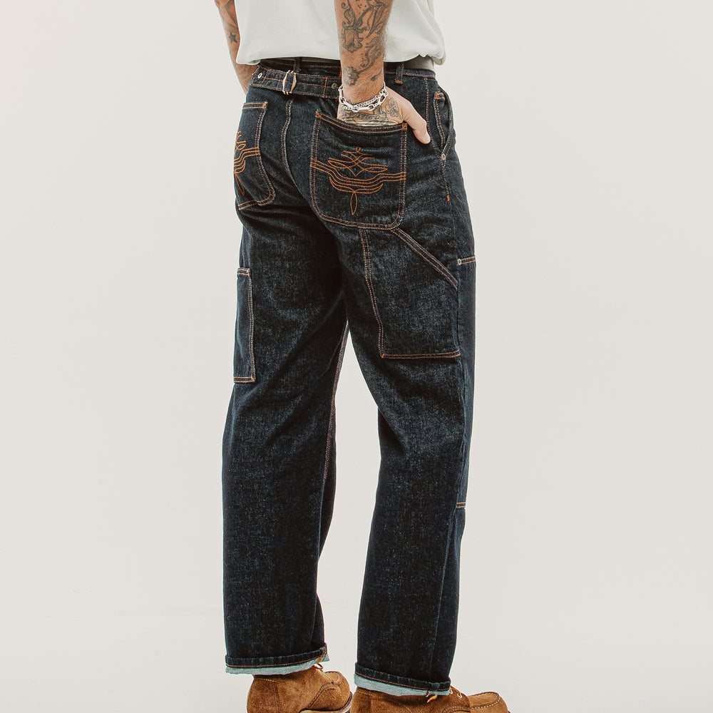 Indigo Raw Denim Carpenter Pants | Men's Bottoms & P&Co - A Mindset For ...