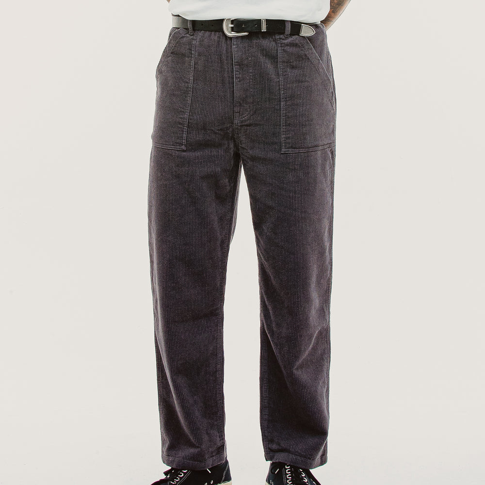 Slate Grey Cord Service Fatigue Pants | Men's Trousers & Jeans & P&Co ...