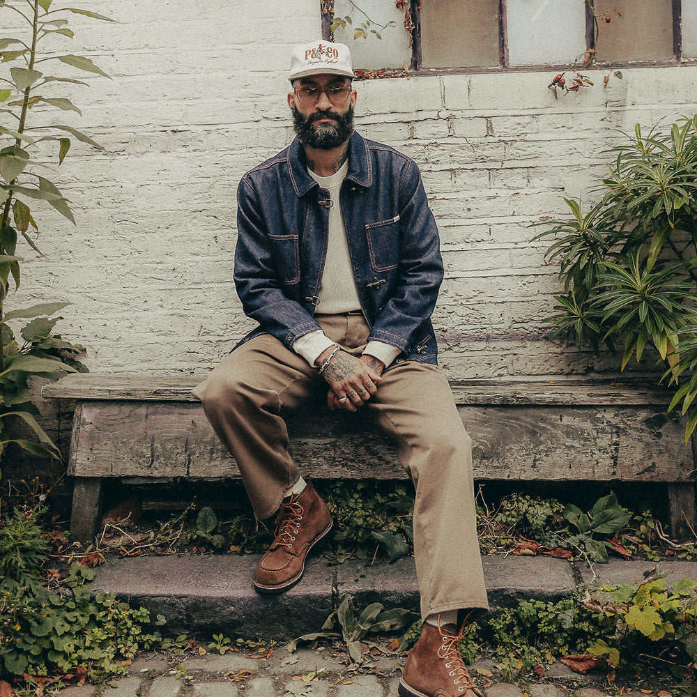 Raw Indigo Foundry Denim Jacket | Men's Outerwear, Layering & P&Co - A ...