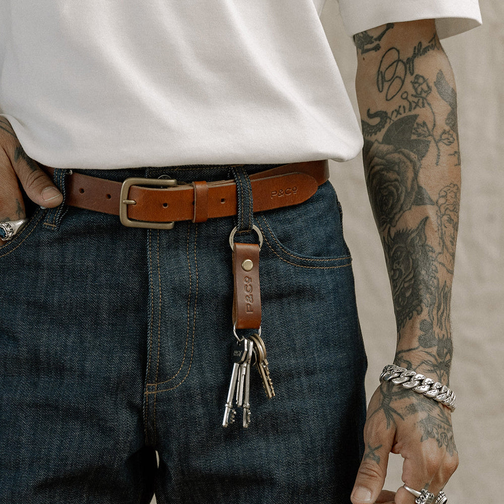 Type 01. Leather Belt - Rust Brown | Leather Goods & P&Co - A Mindset ...