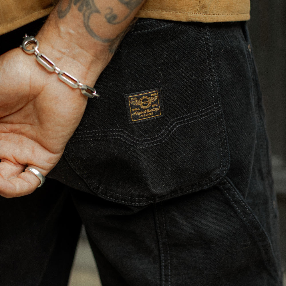 304 Albion Carpenter Pant - Black | Men's Bottoms & P&Co - A Mindset ...