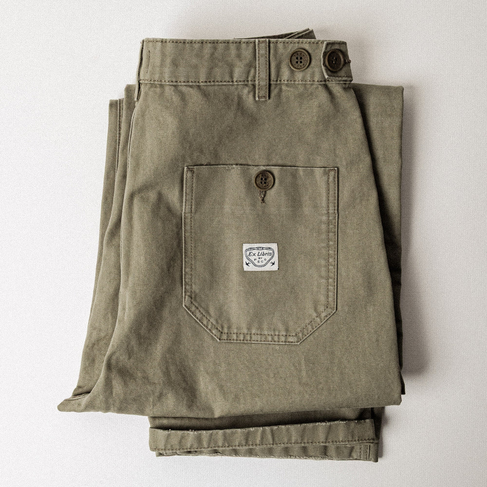 Military Green Service Founder Fatigue Pants | Men's Trousers & Jeans ...