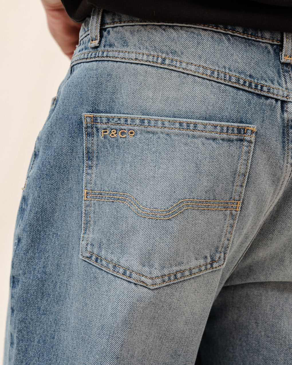 Washed Indigo Joshua Denim Jean | P&Co Men's Bottoms