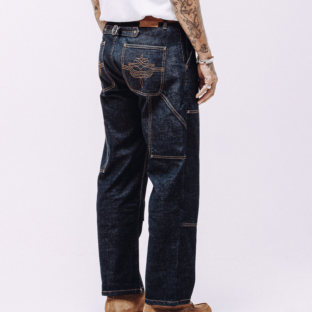 Indigo Raw Denim Carpenter Pants | Men's Bottoms & P&Co - A Mindset For ...