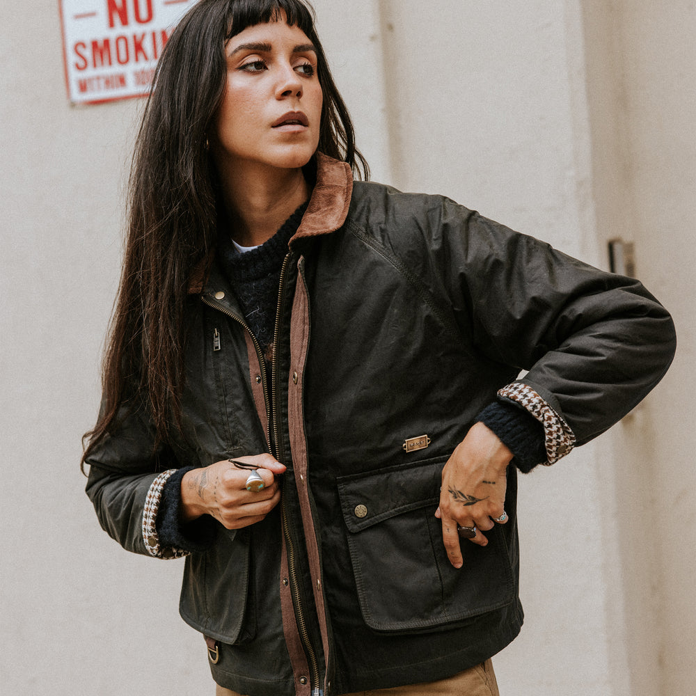 Roamer Wax Jacket | Women's Outerwear & P&Co - A Mindset For Purposeful ...