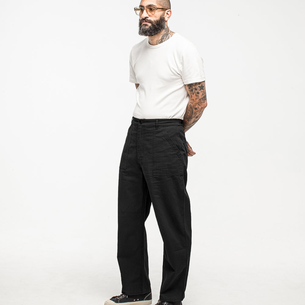 Service Fatigue Pants Black | Men's Trousers & Jeans & P&Co - A Mindset ...